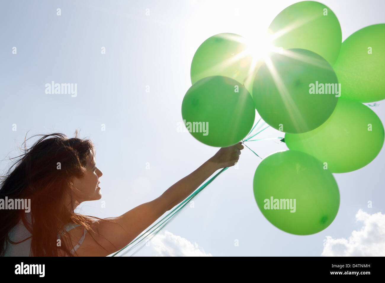 With balloons and a plant hi-res stock photography and images - Alamy