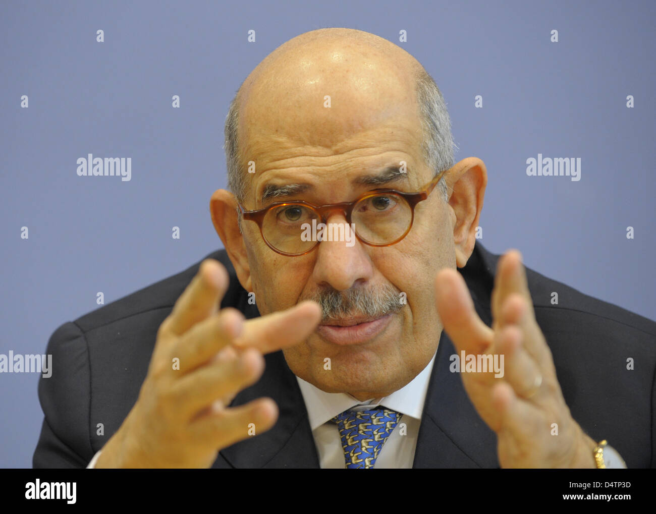 Mohamed ElBaradei, director general of the International Atomic Energy ...