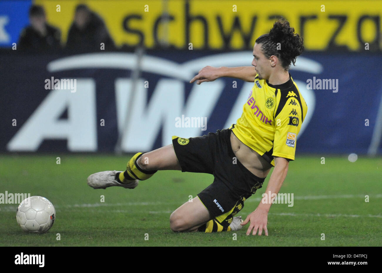 Dortmund?s Neven Subotic shown in action during the German Bundesliga ...