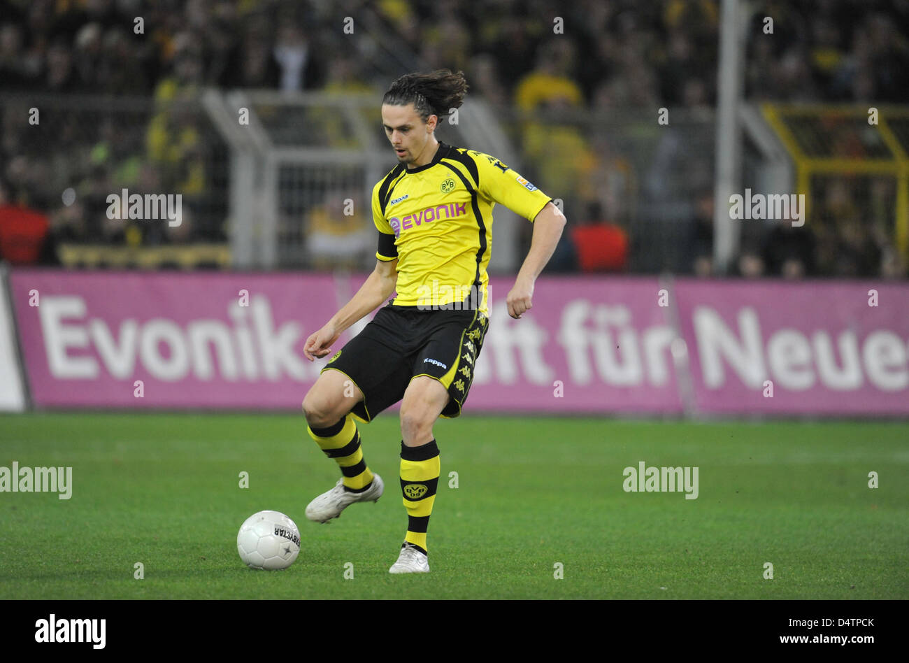 Dortmund?s Neven Subotic shown in action during the German Bundesliga ...