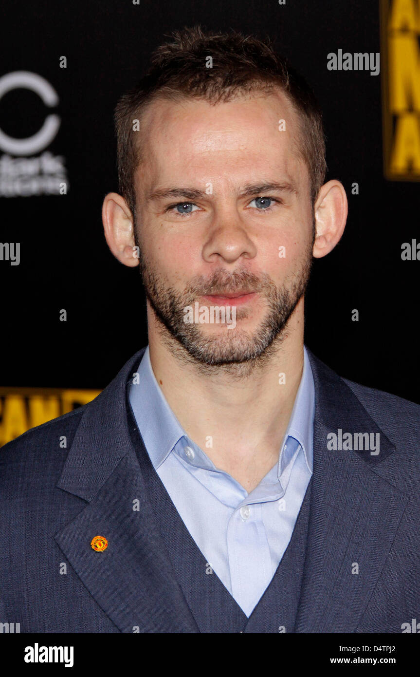 English actor Dominic Monaghan arrives for the American Music Awards ...