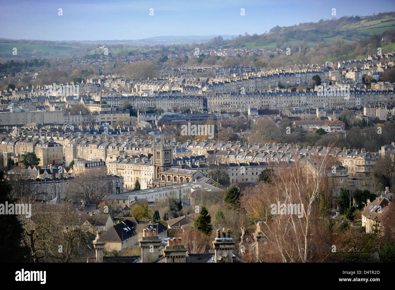 Lansdown crescent bath england hi-res stock photography and images - Alamy