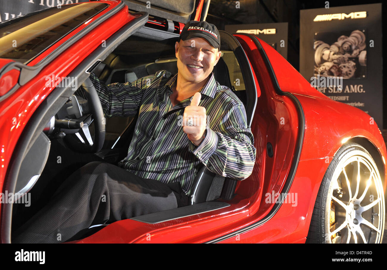 German former boxing champion Axel Schulz arrives for the Laureus Media ...
