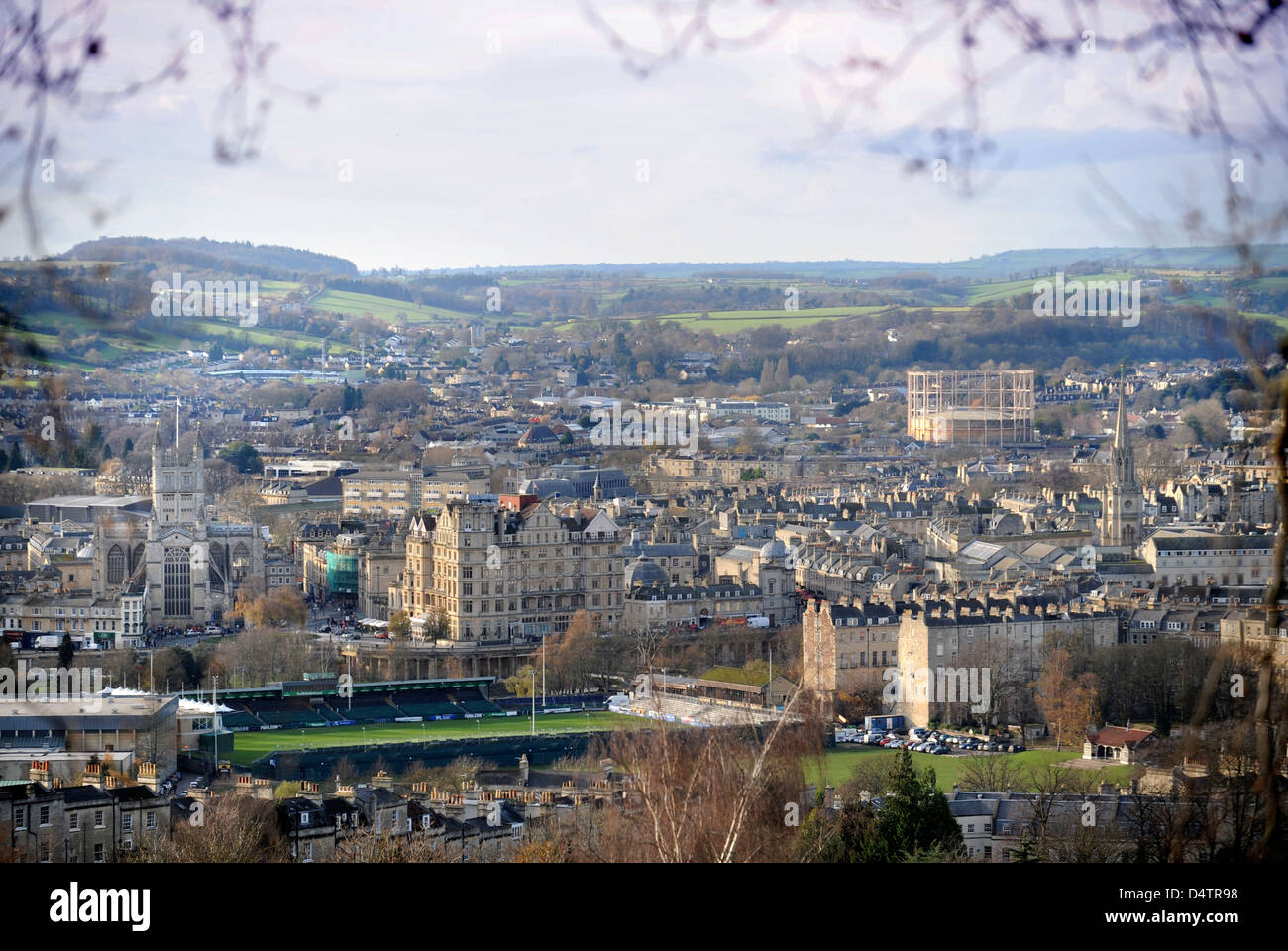Bath rugby ground view hi-res stock photography and images - Alamy