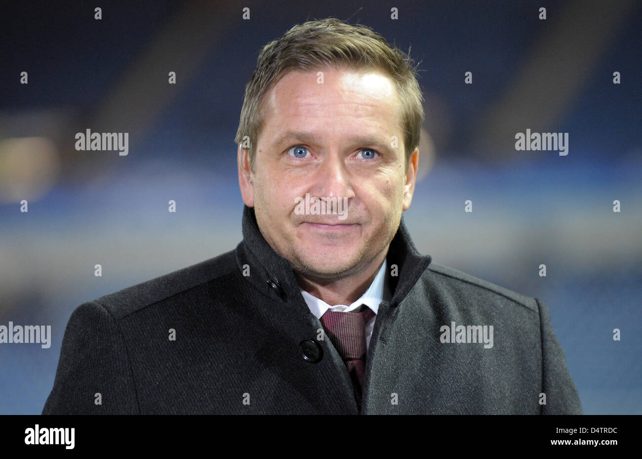 Stuttgart?s manager Horst Heldt pictured after the Champions League ...