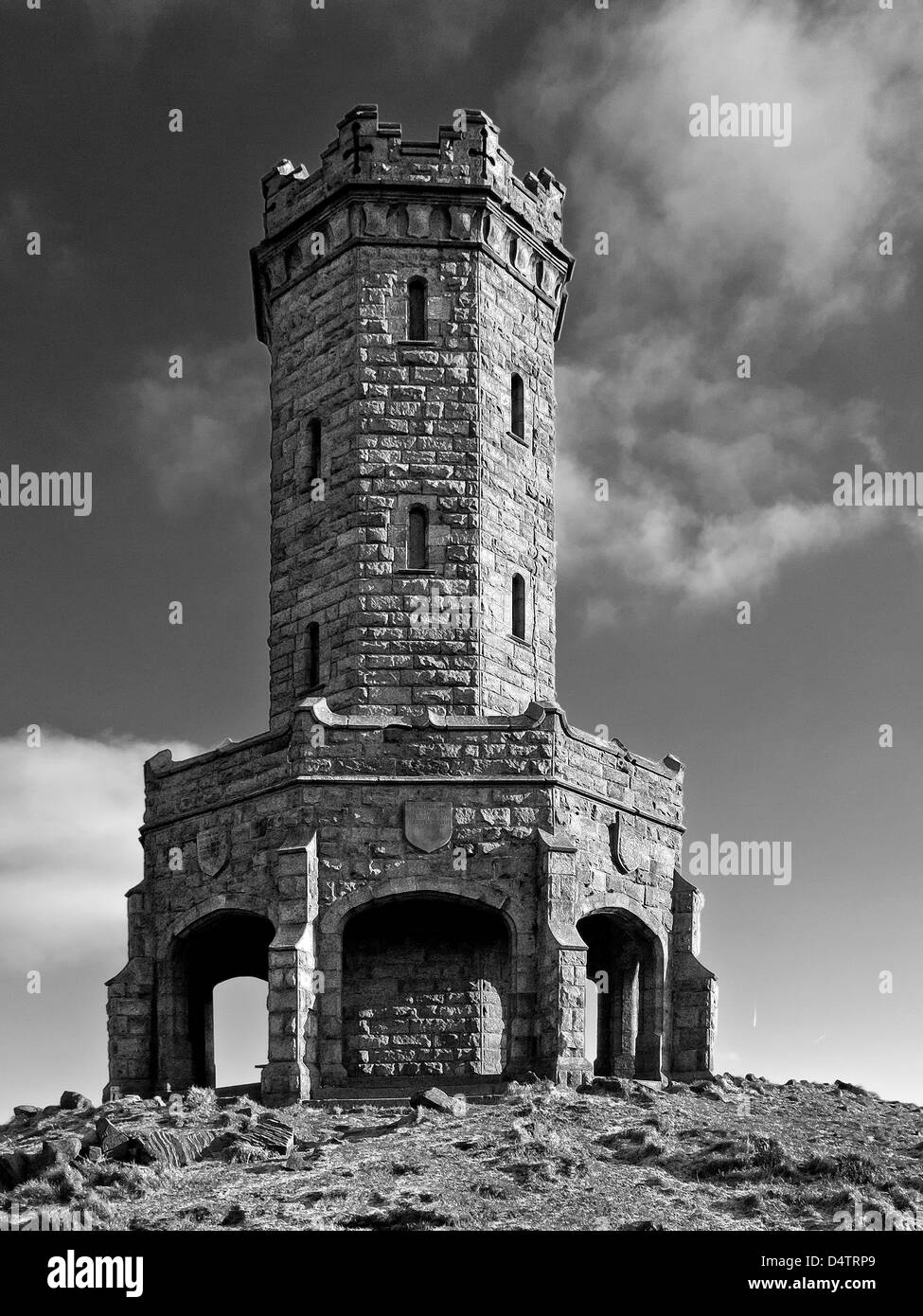 Darwen tower, Darwen Hill, Darwen Stock Photo - Alamy