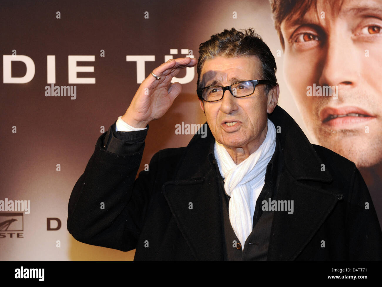 German actor Rolf Zacher arrives for the premiere of the film ?The Door ...