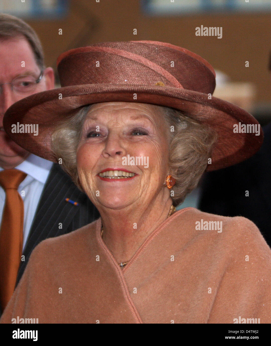 Dutch Queen Beatrix arrives at the 50th anniversary celebration of the ...