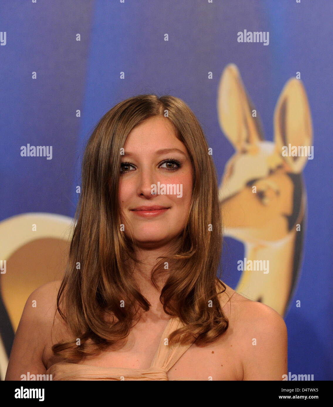 German actress Alexandra Maria Lara arrives for the Bambi 2009 award ...