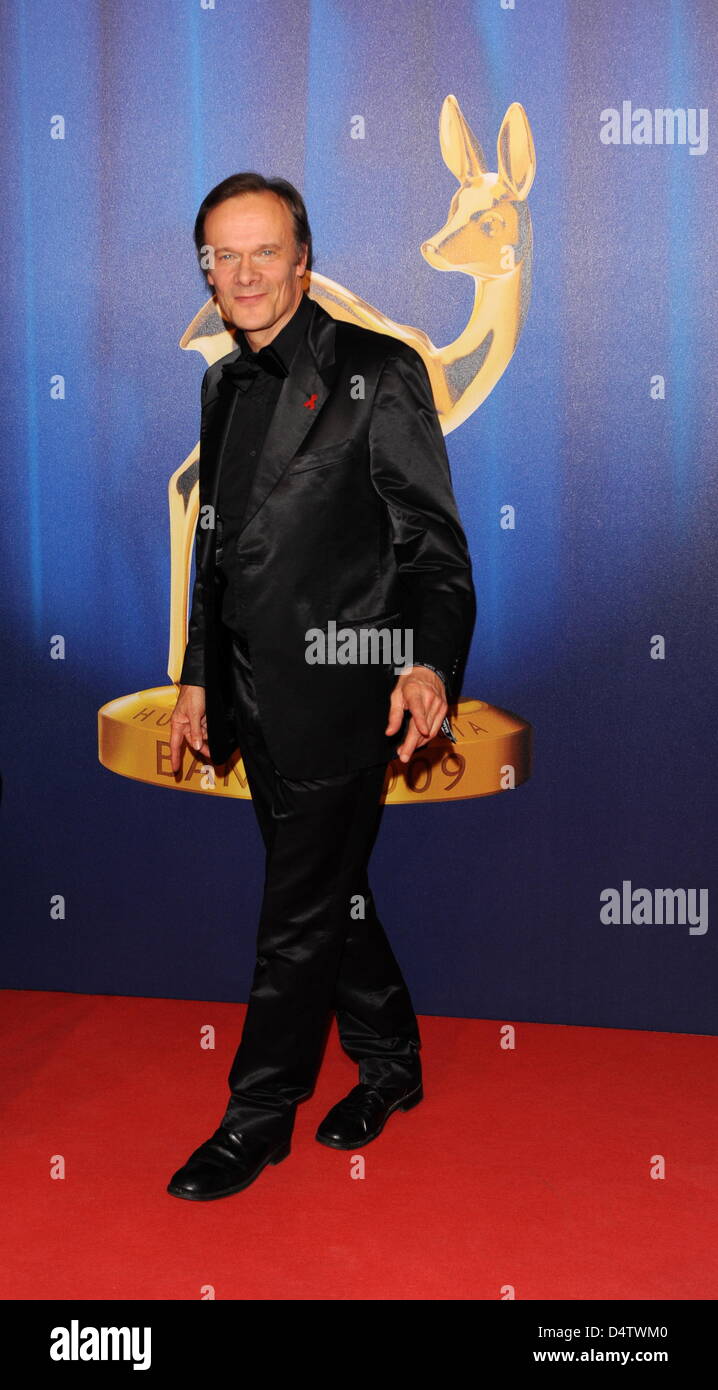 German actor Edgar Selge arrives for the Bambi 2009 award gala in ...