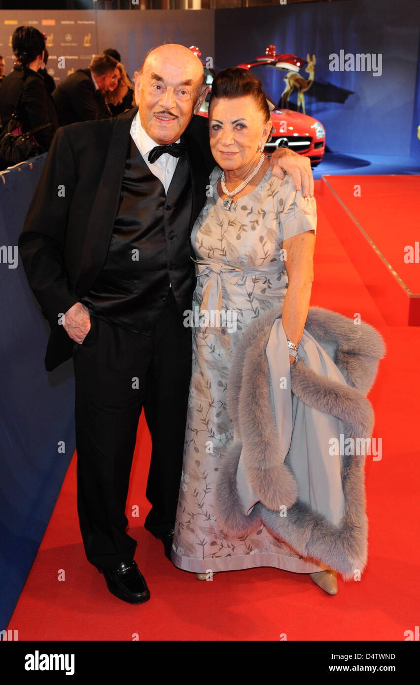 Producer Artur ?Atze? Brauner and his wife Maria Brauner arrive for the ...