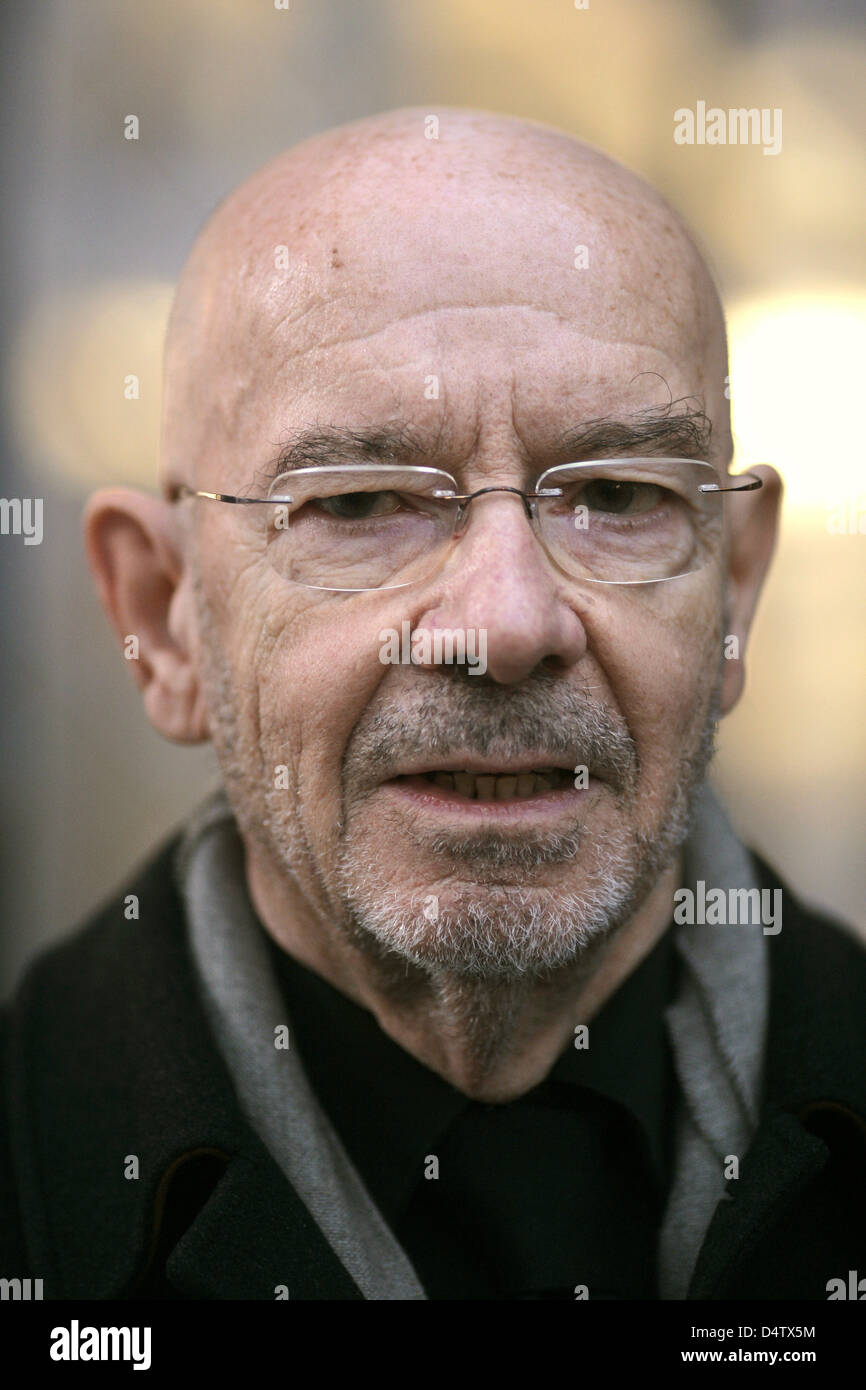 Architect Mario Bellini from Milano, Italy during the topping out ...