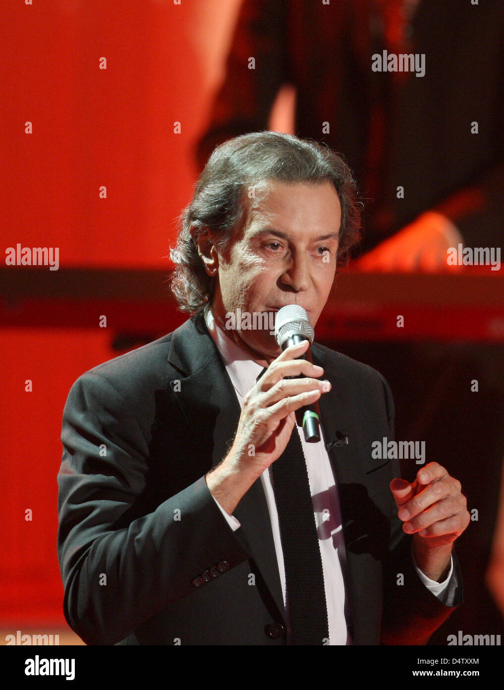 British singer Albert Hammond performs at the German television show ...