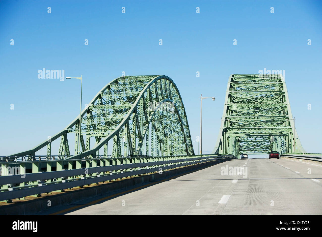 Bridge driving motion steel car hi-res stock photography and images - Alamy