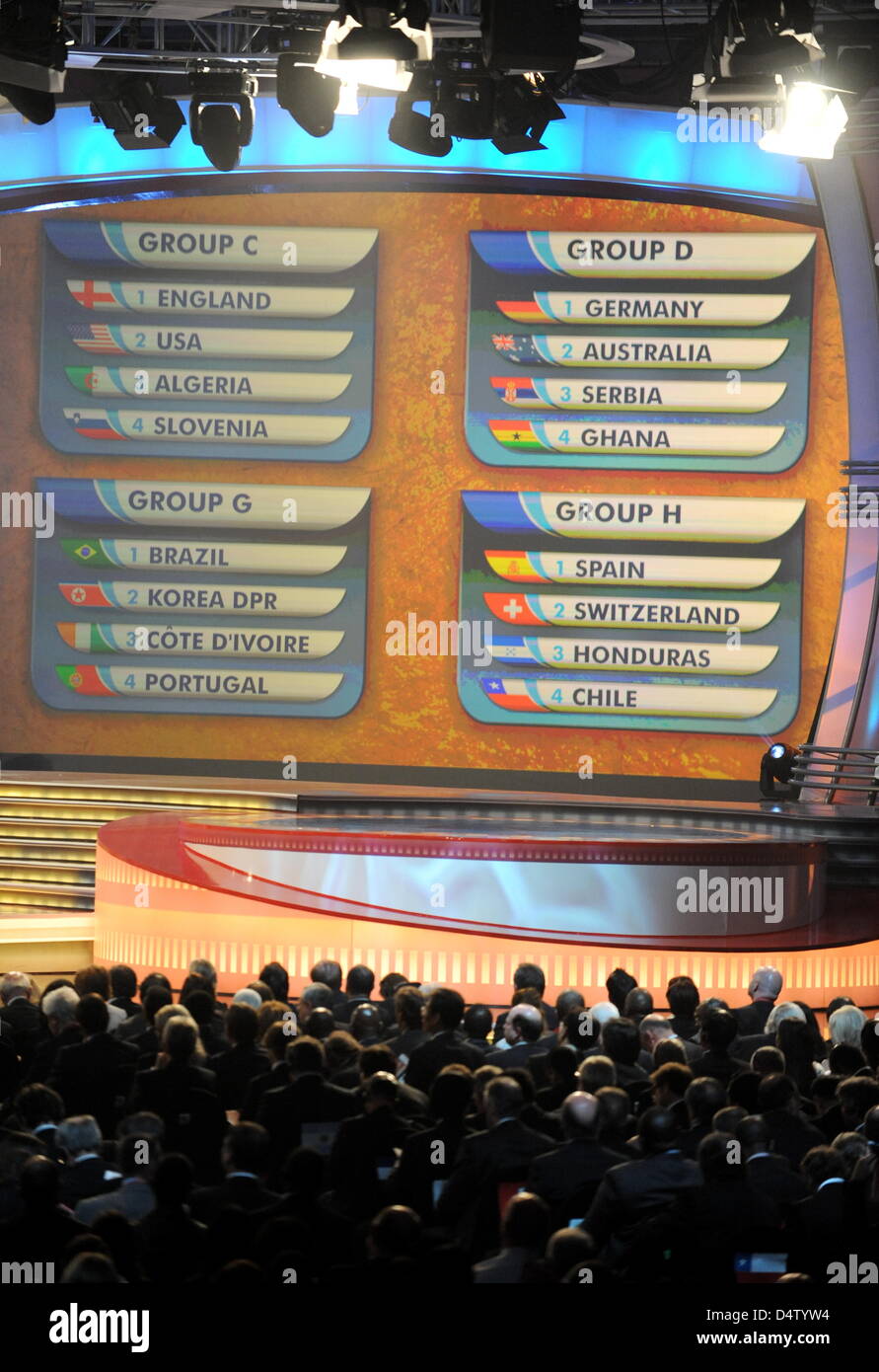 South African actress Charlize Theron (L) and FIFA Secretary-General ...