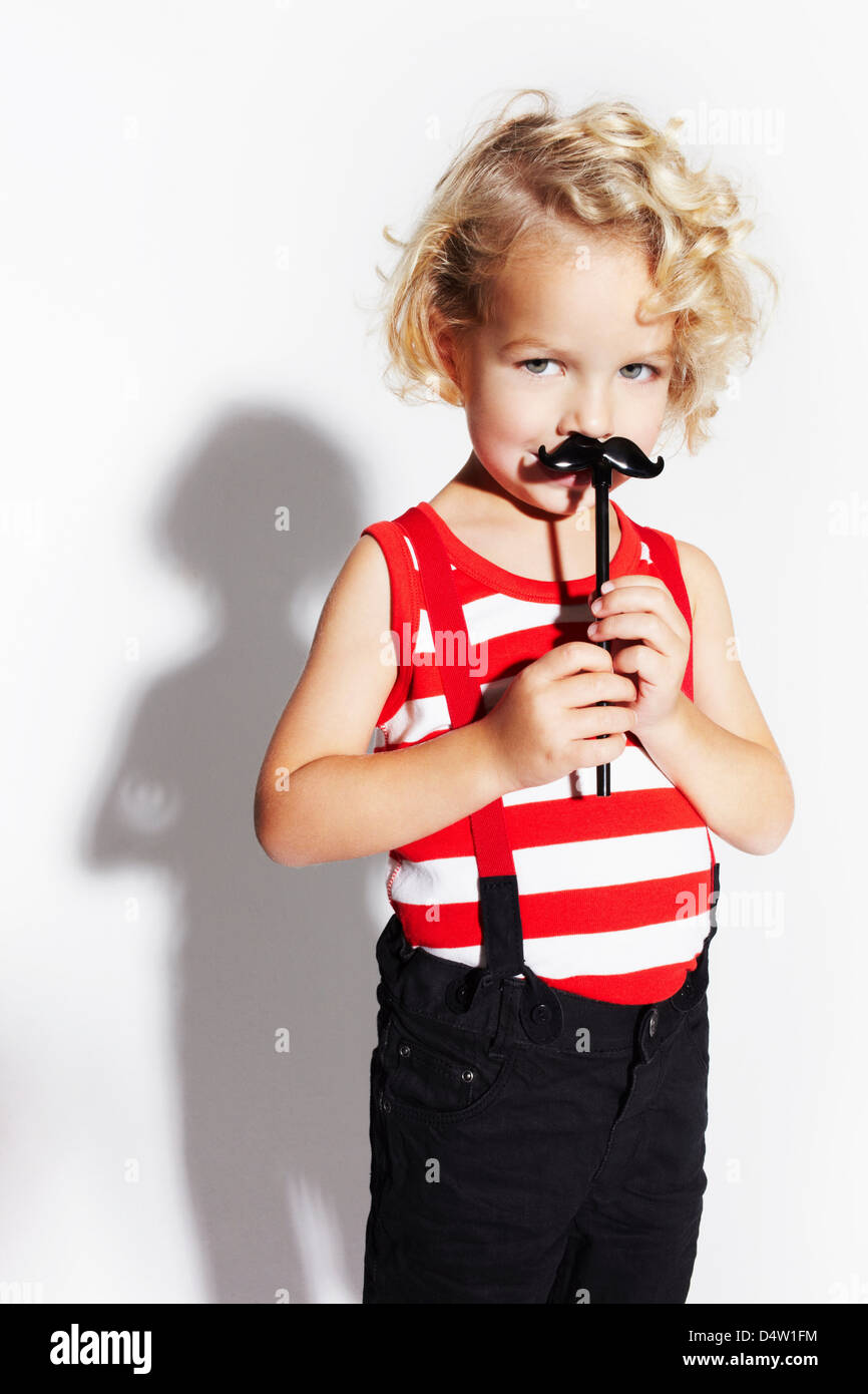 Boy wearing mime costume Stock Photo - Alamy