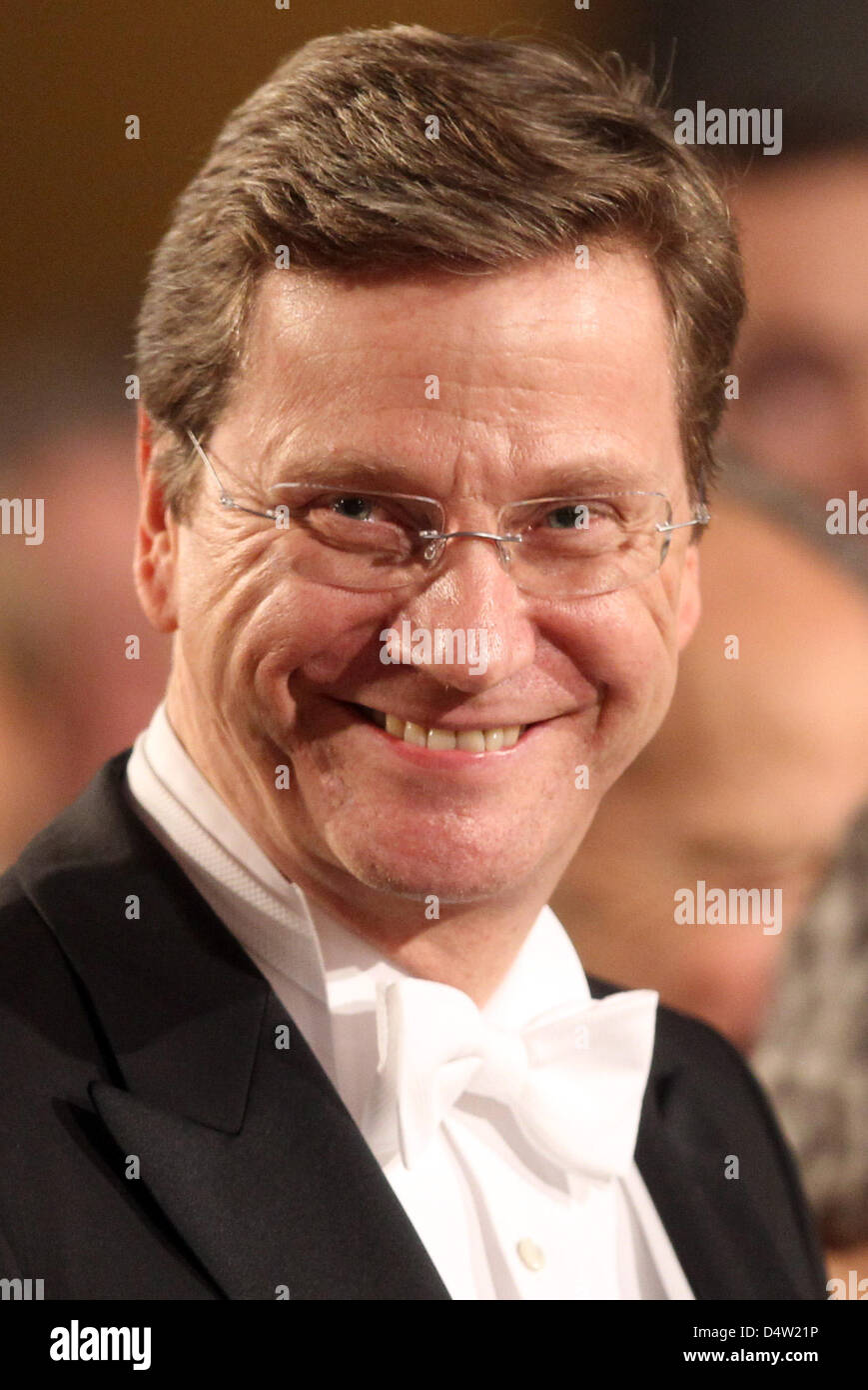German Foreign Minister Guido Westerwelle pictured during the banquet ...
