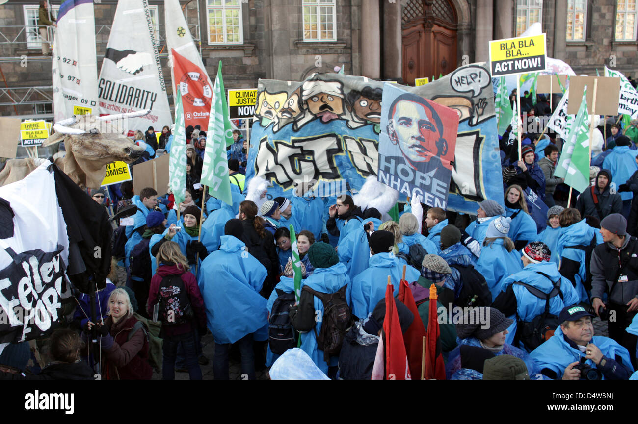 Climate activist stage a demonstration on the sidelines of the UN World ...