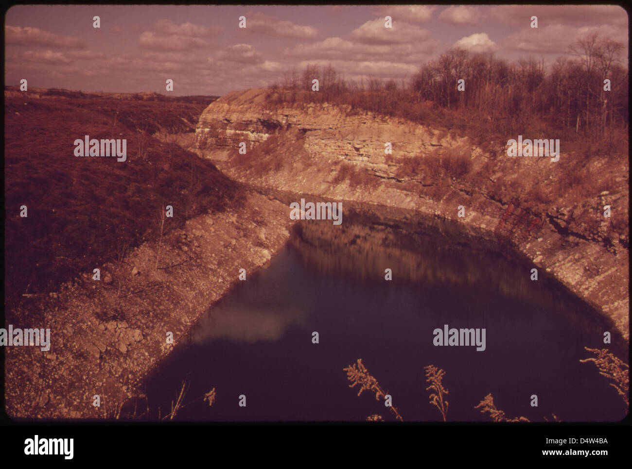 Water Filled Pits High Resolution Stock Photography and Images - Alamy