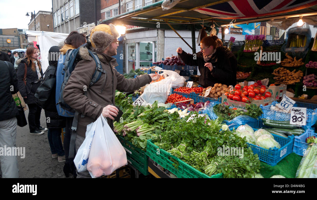 Food markets chapel street market hi-res stock photography and images ...