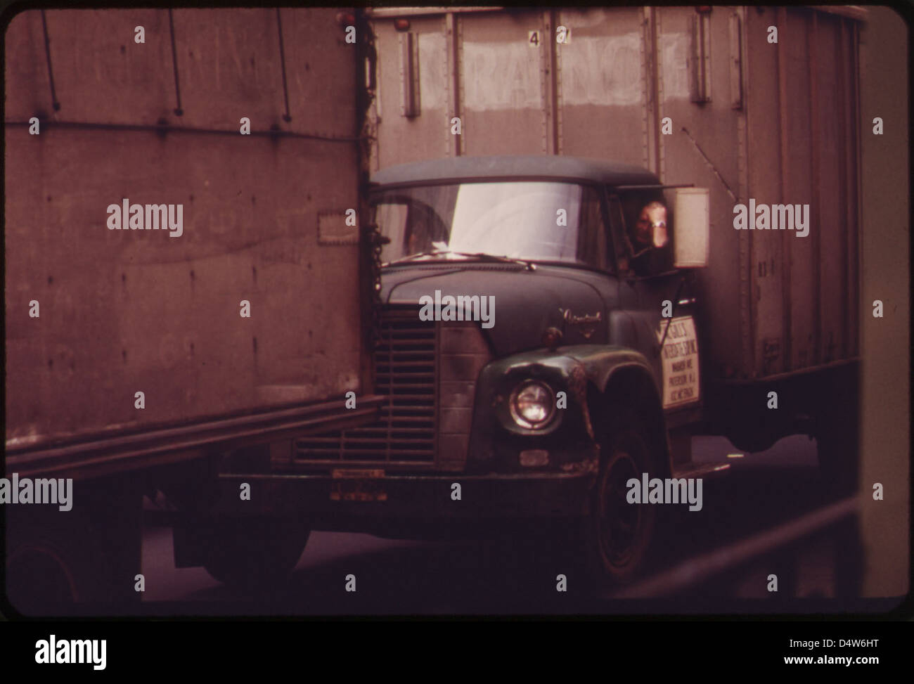 1970s traffic jam hi-res stock photography and images - Alamy