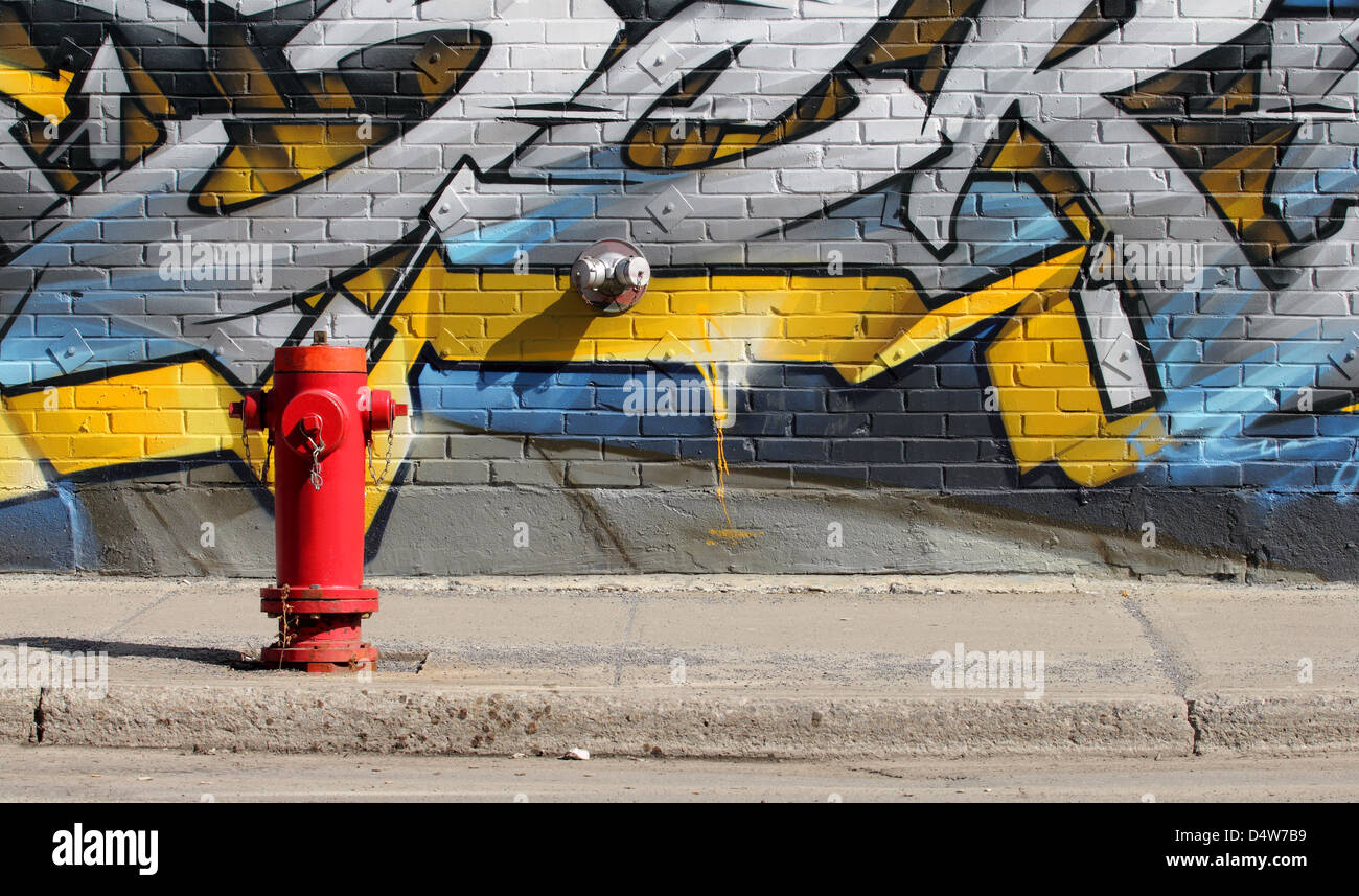Graffiti fire hi-res stock photography and images - Alamy