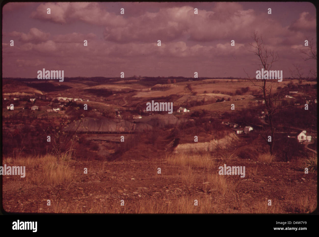 A photograph from October 1973 showing an area off Route 9 that was ...