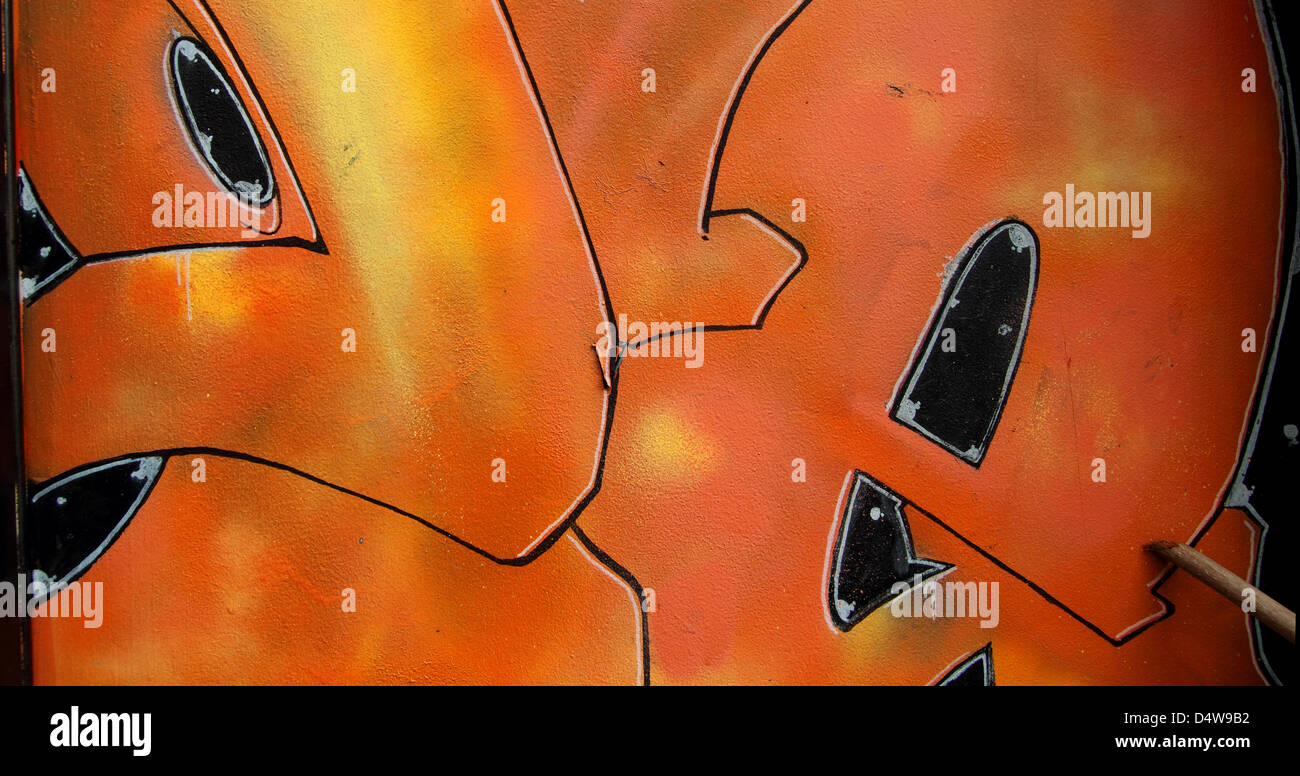 Graffiti fire hi-res stock photography and images - Alamy