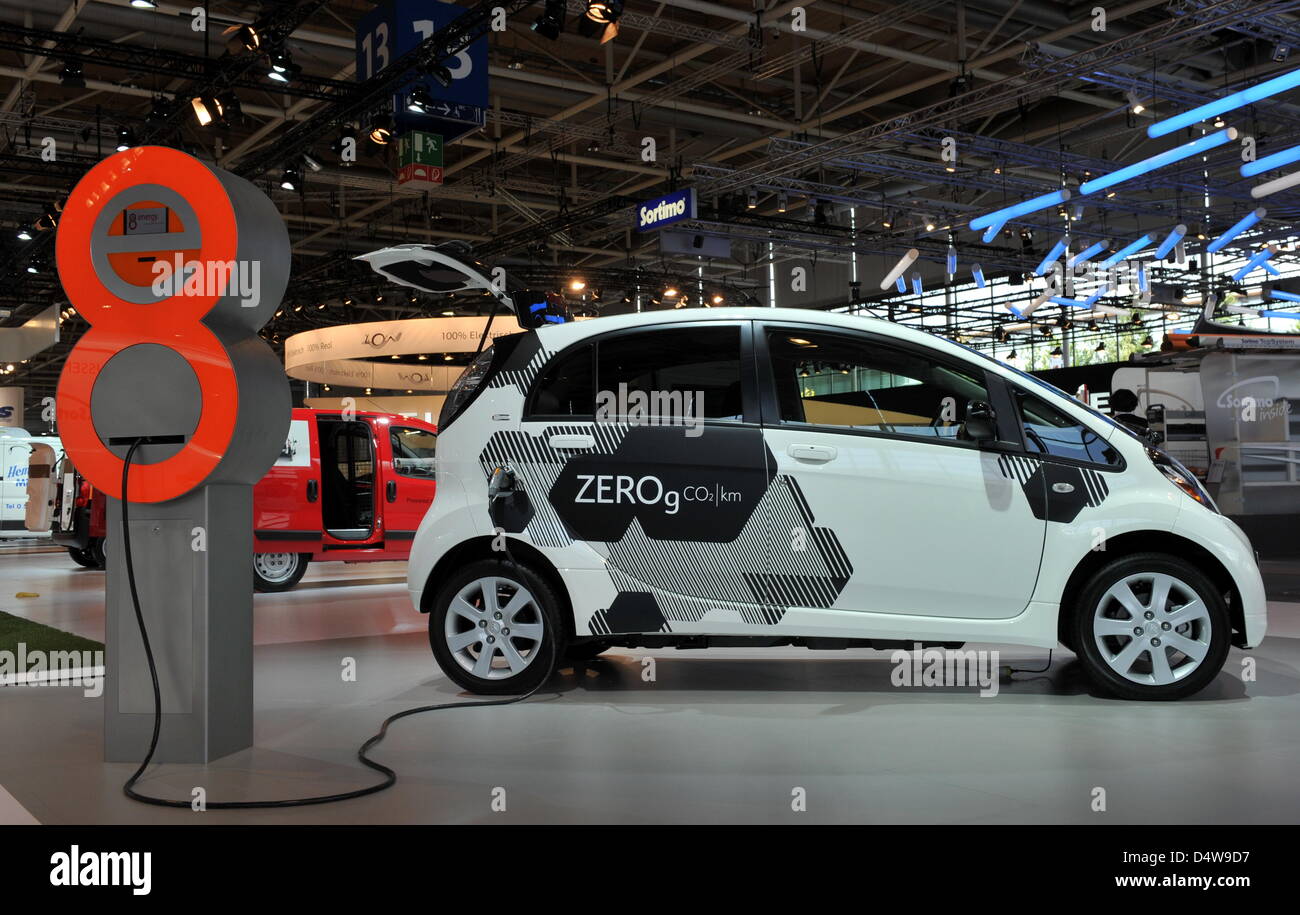 An electric-powered Citroen at the IAA Commercial Vehicles in Hanover ...