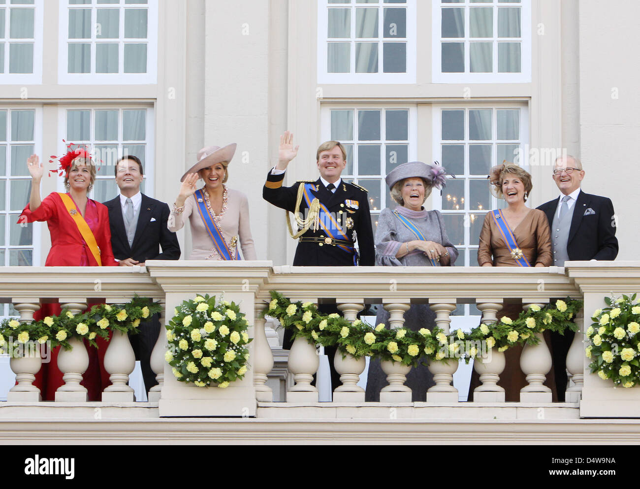 (L-R) Princess Laurentien of the Netherlands, Prince Constantijn of the ...