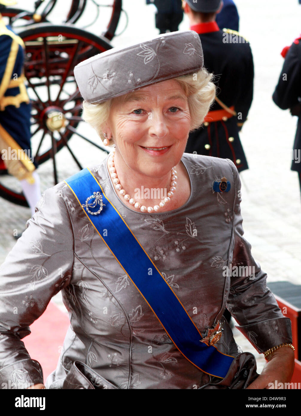 Grand Mistress Martine van Loon-Labouchere of the Royal household ...