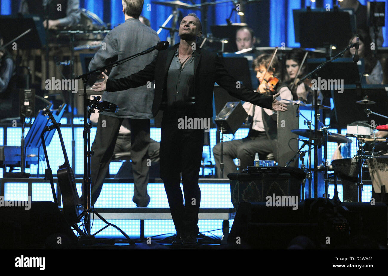 Sting musician grey hi-res stock photography and images - Alamy