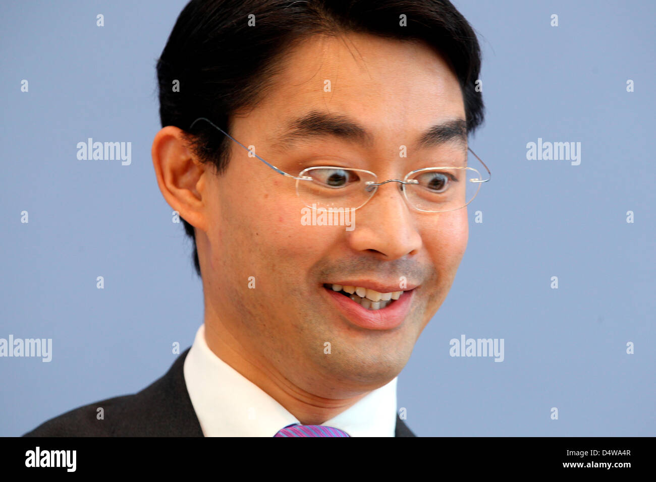German Health Minister Philipp Roesler presents the new draft bill for ...