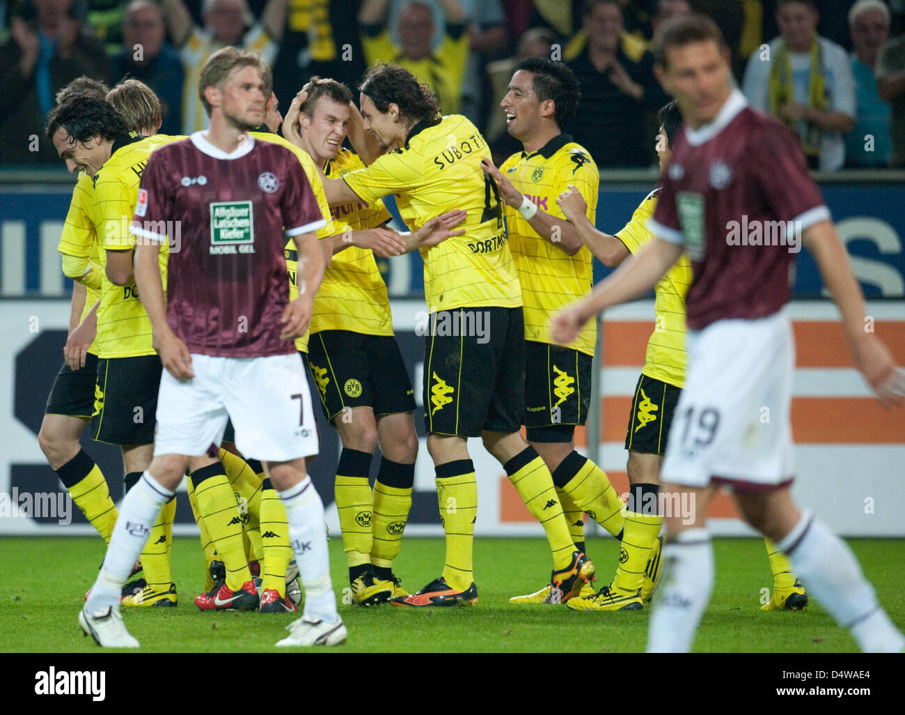 Neven subotic borussia dortmund after hi-res stock photography and ...