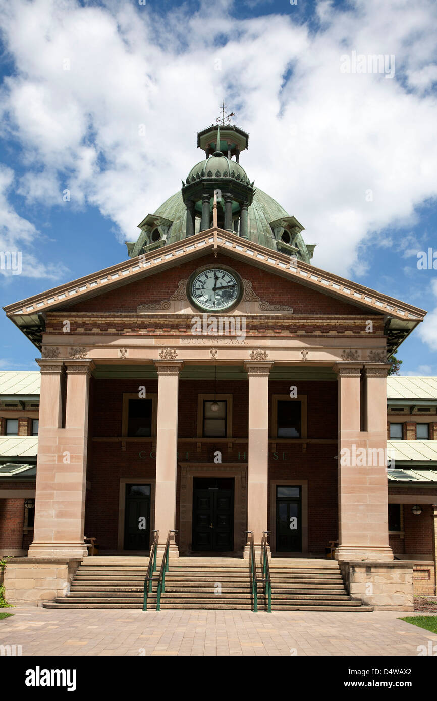 Historic neoclassical architecture of the Courthouse Building Bathurst ...