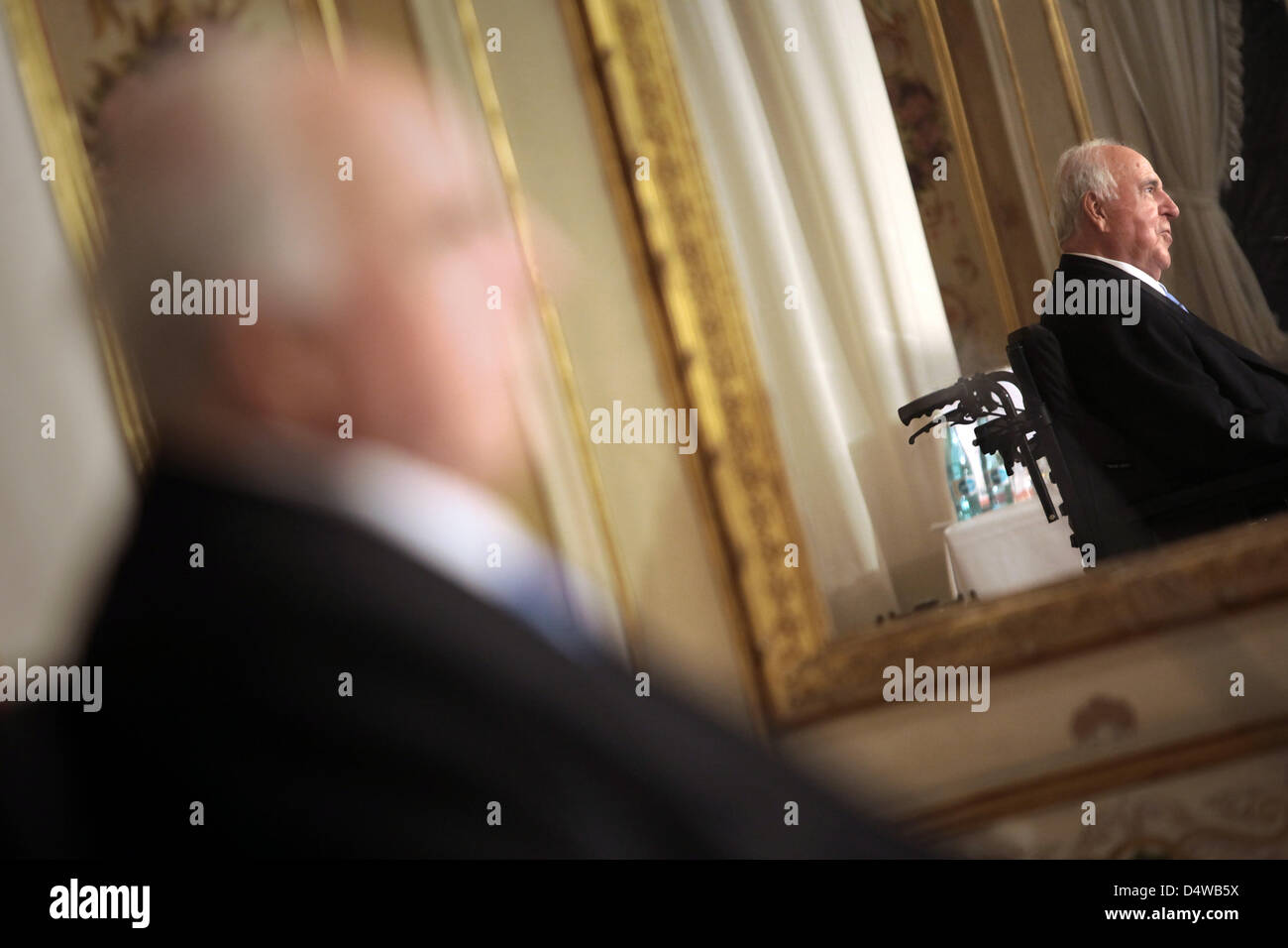 Former German chancellor Helmut Kohl attends a book presentation in ...