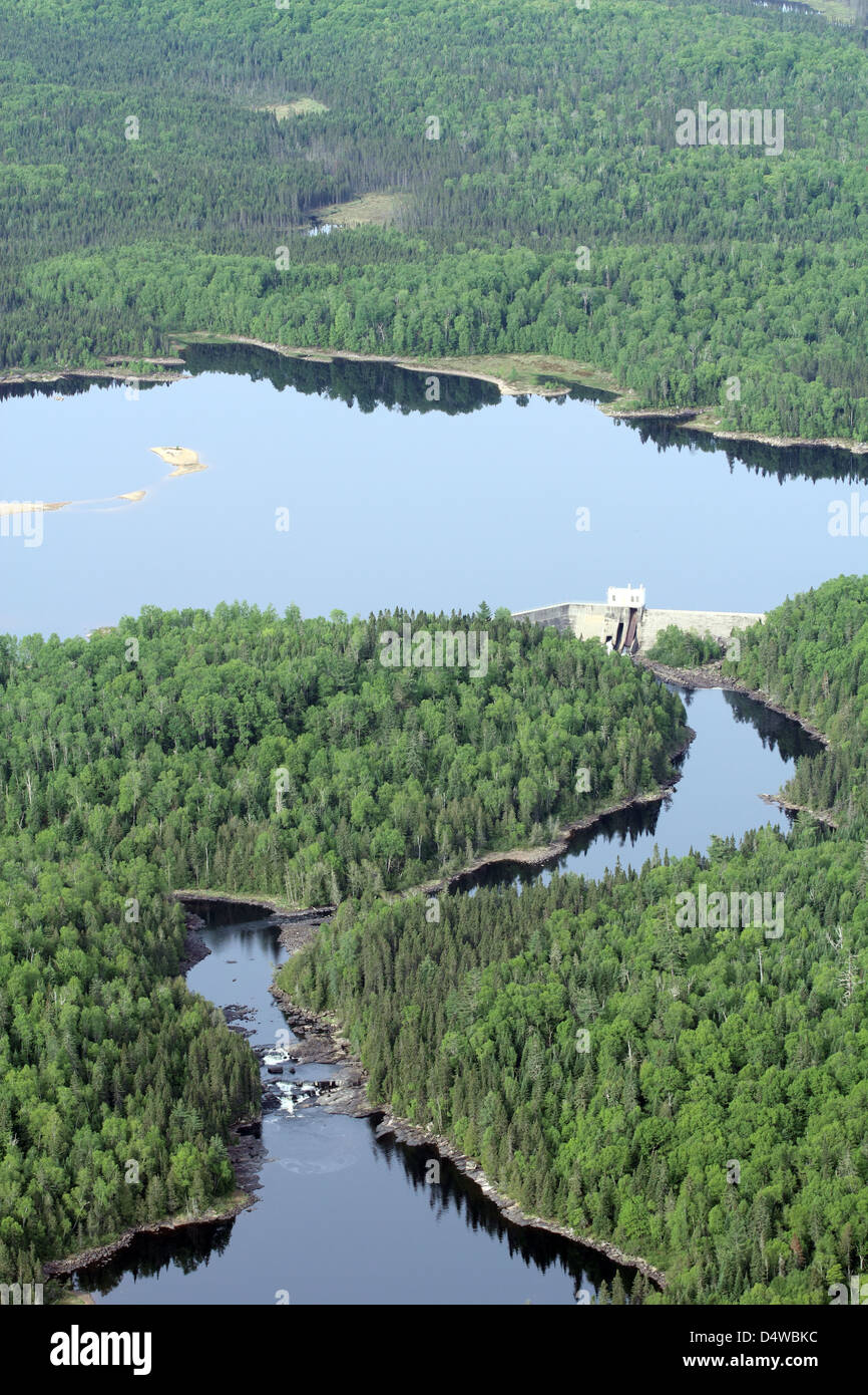 Hydroelectric power plant dam aerial hi-res stock photography and ...