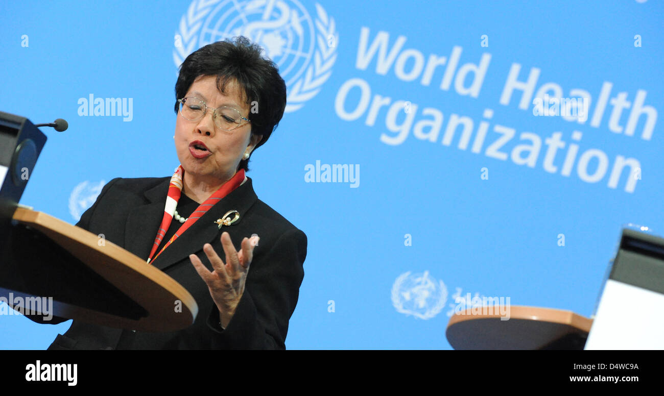 Margaret Chan Fung Fu-chun, Director-General of the World Health ...