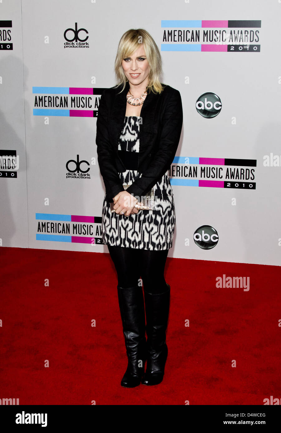 British singer Natasha Bedingfield arrives for the 38th Annual American ...