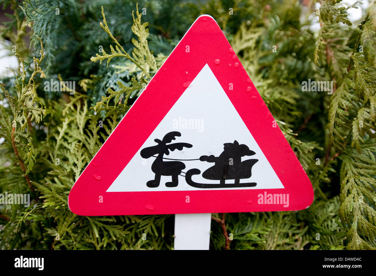 Santa claus post office sign hi-res stock photography and images - Alamy