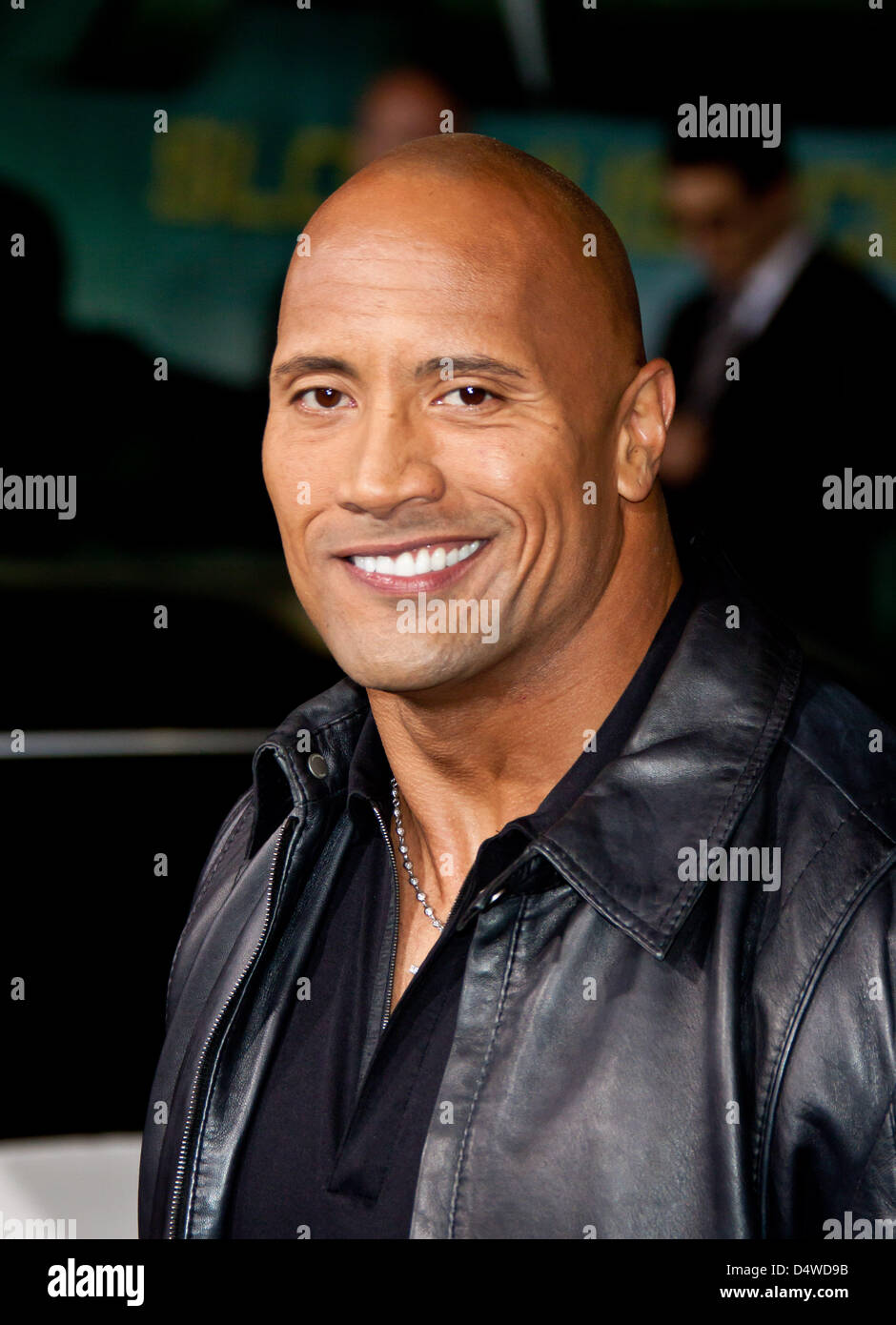 US actor Dwayne 'The Rock' Johnson attends the premiere of the film ...