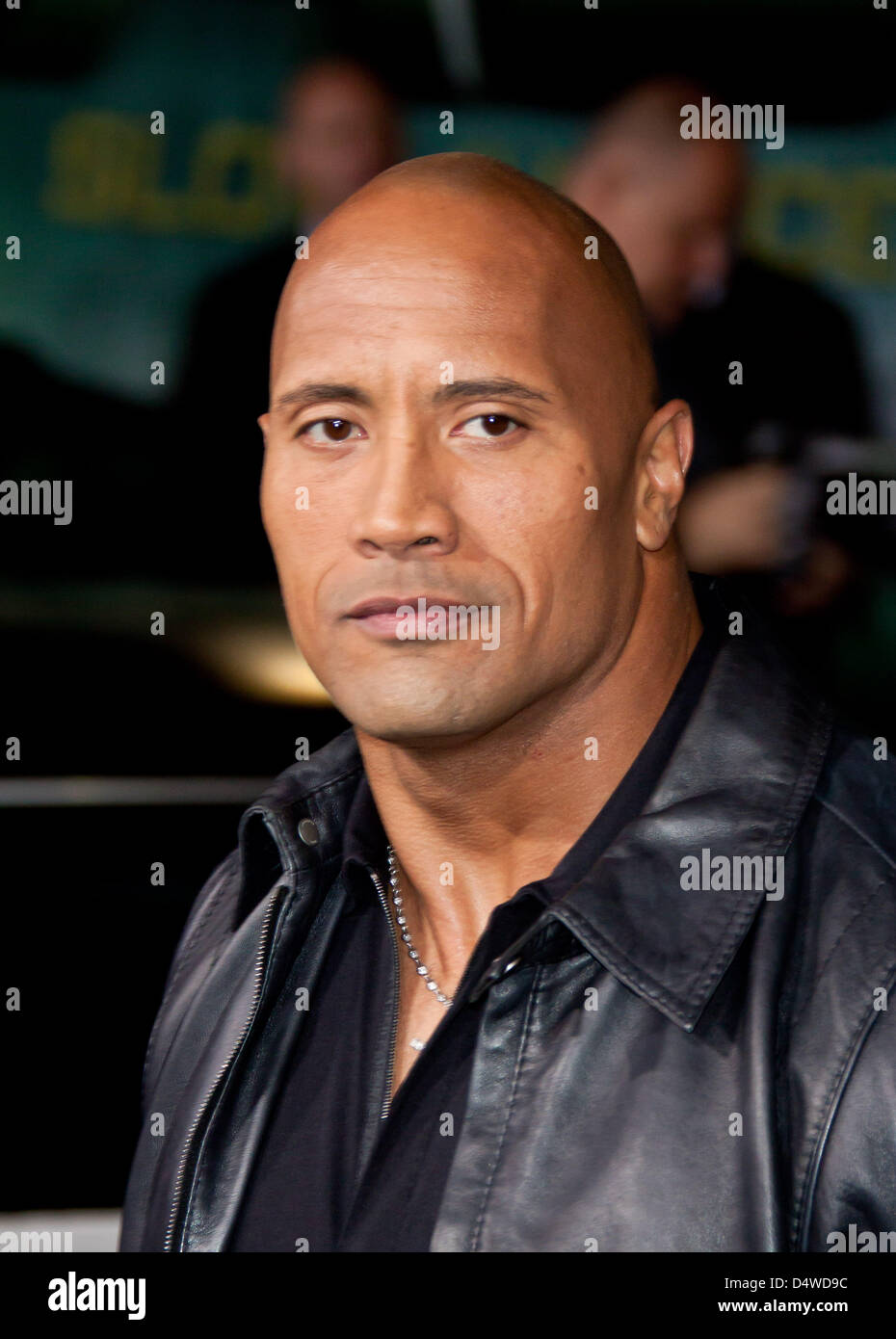 US actor Dwayne 'The Rock' Johnson attends the premiere of the film ...