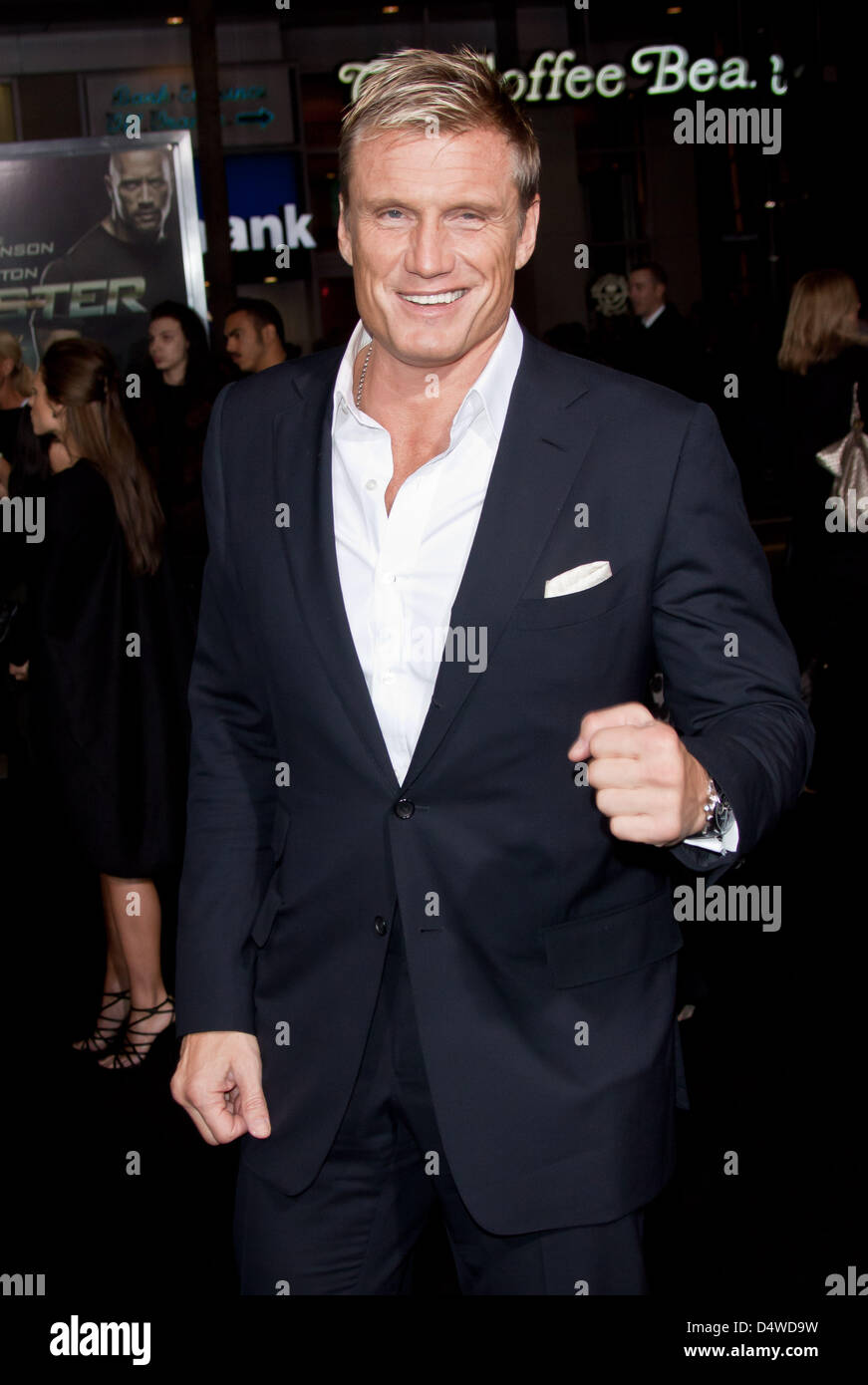 Swedish actor Dolph Lundgren attends the premiere of the film 'Faster ...