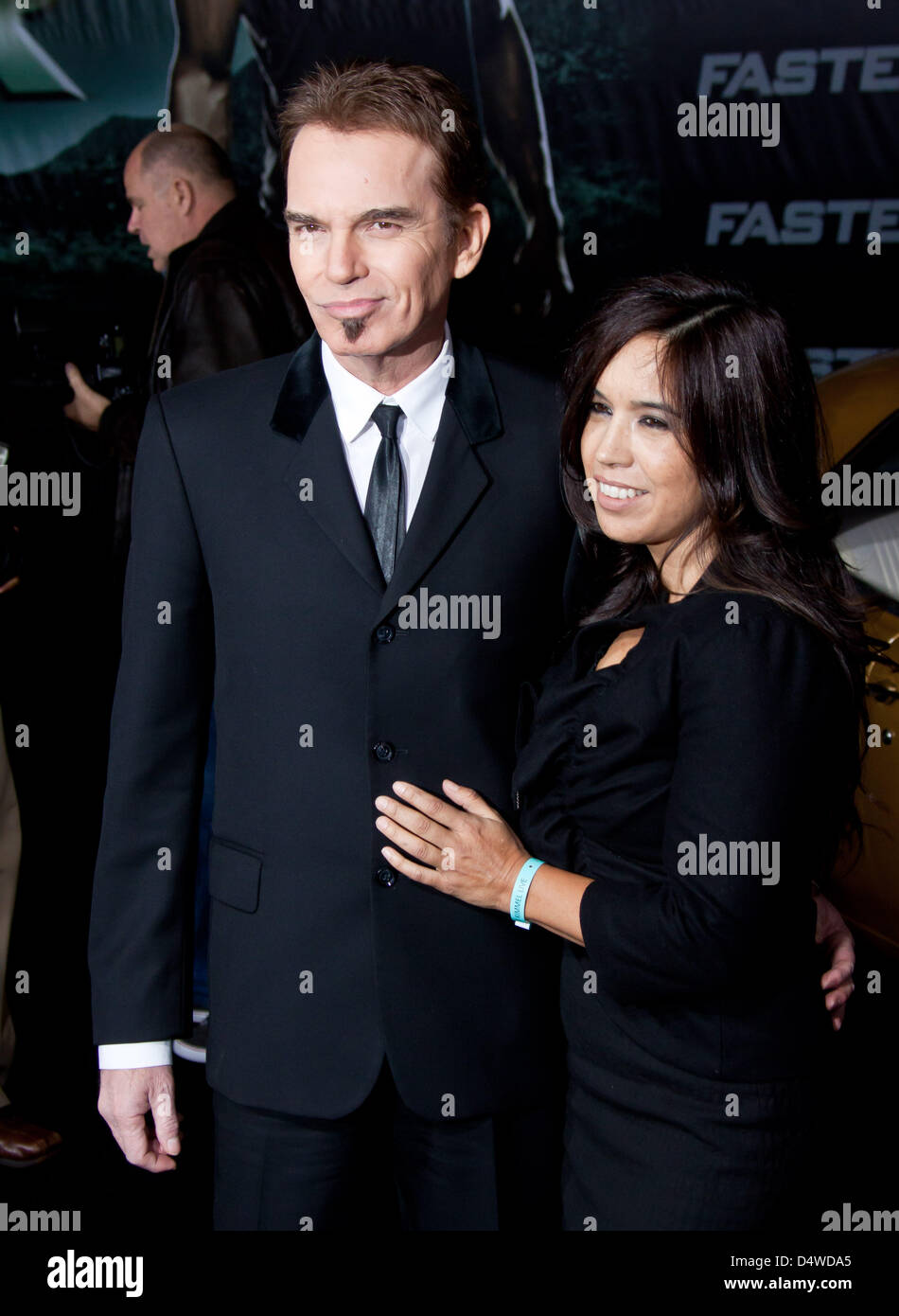 US actor Billy Bob Thornton and his girlfriend Connie Angland attends ...