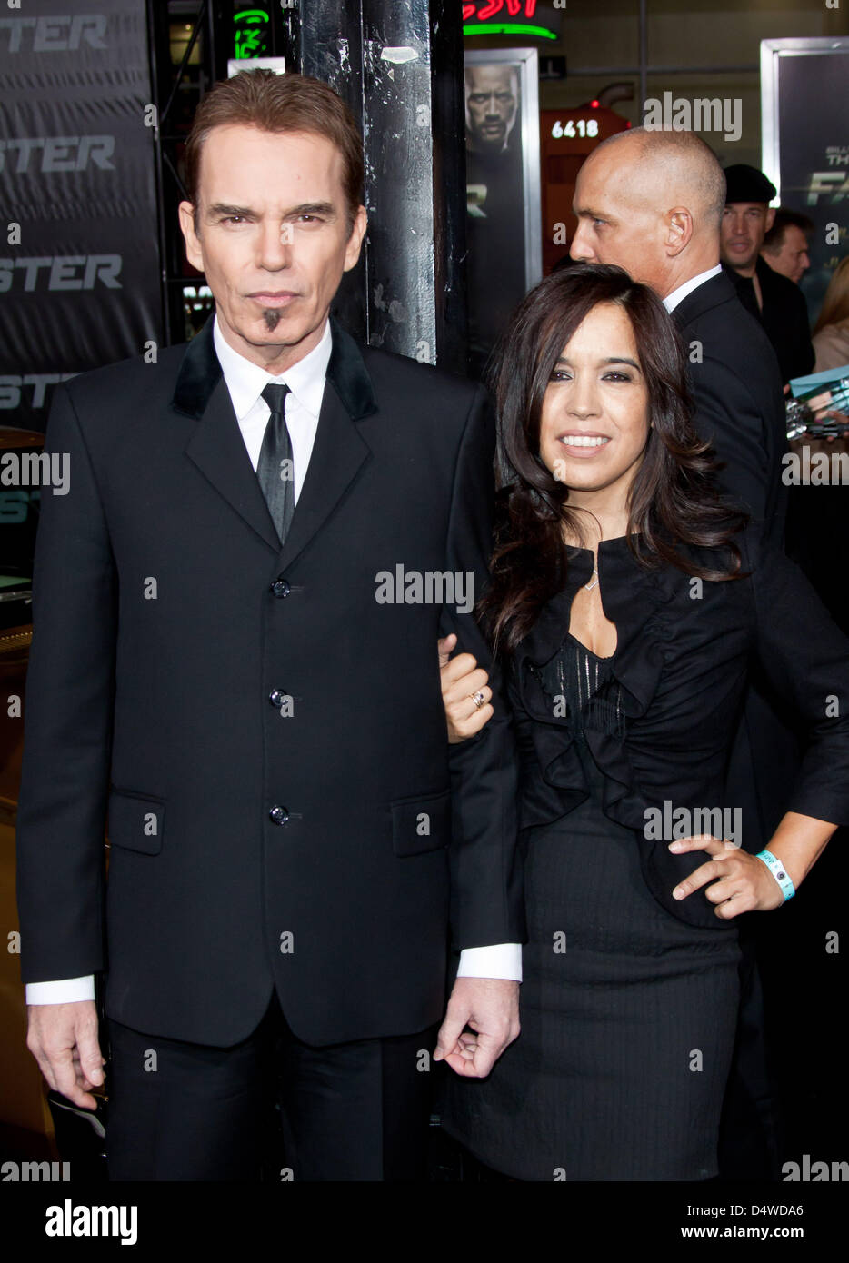 US actor Billy Bob Thornton and his girlfriend Connie Angland attends ...