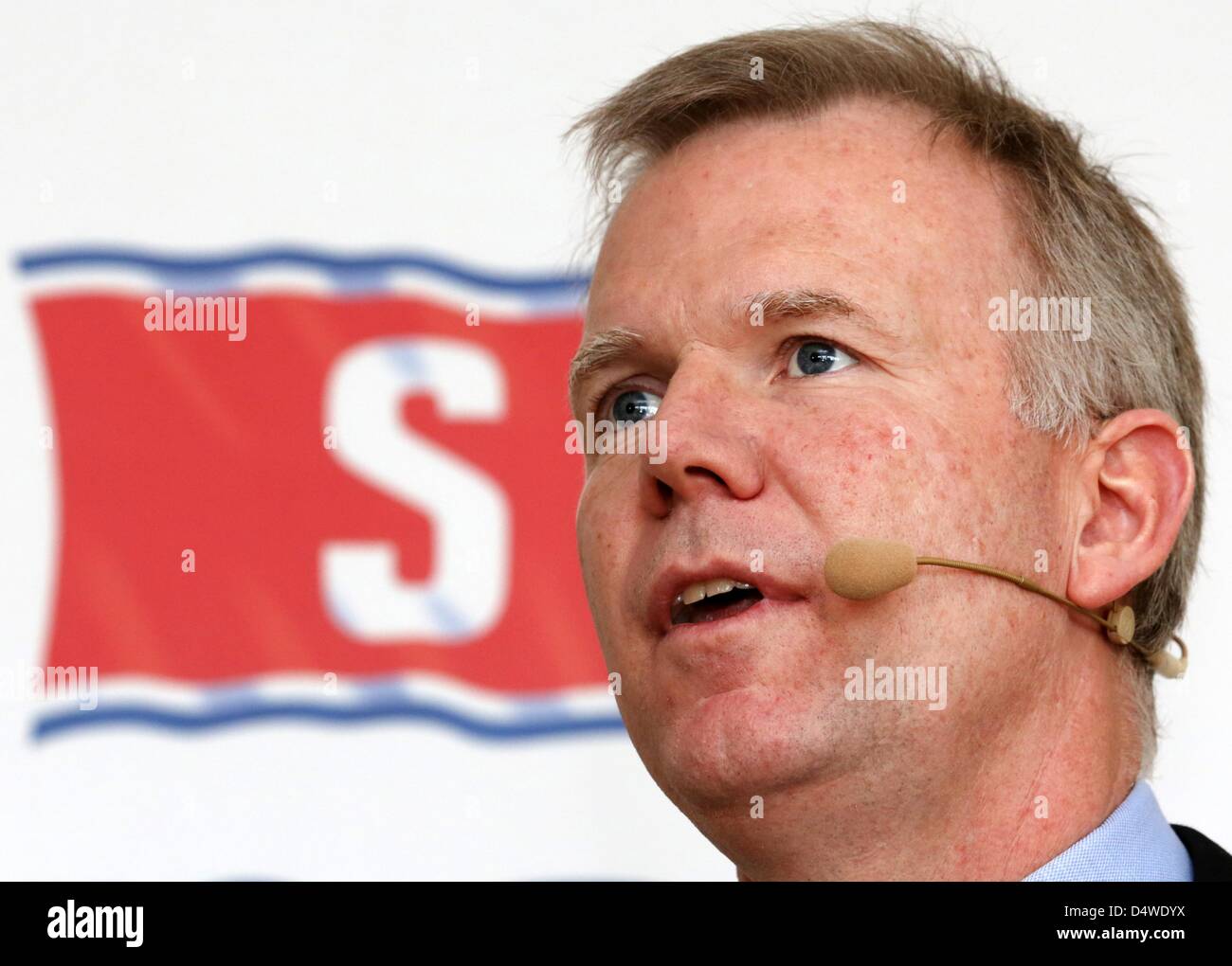 Carl-Johan Hagmann, head of Swedish shipping company Stena Line ...