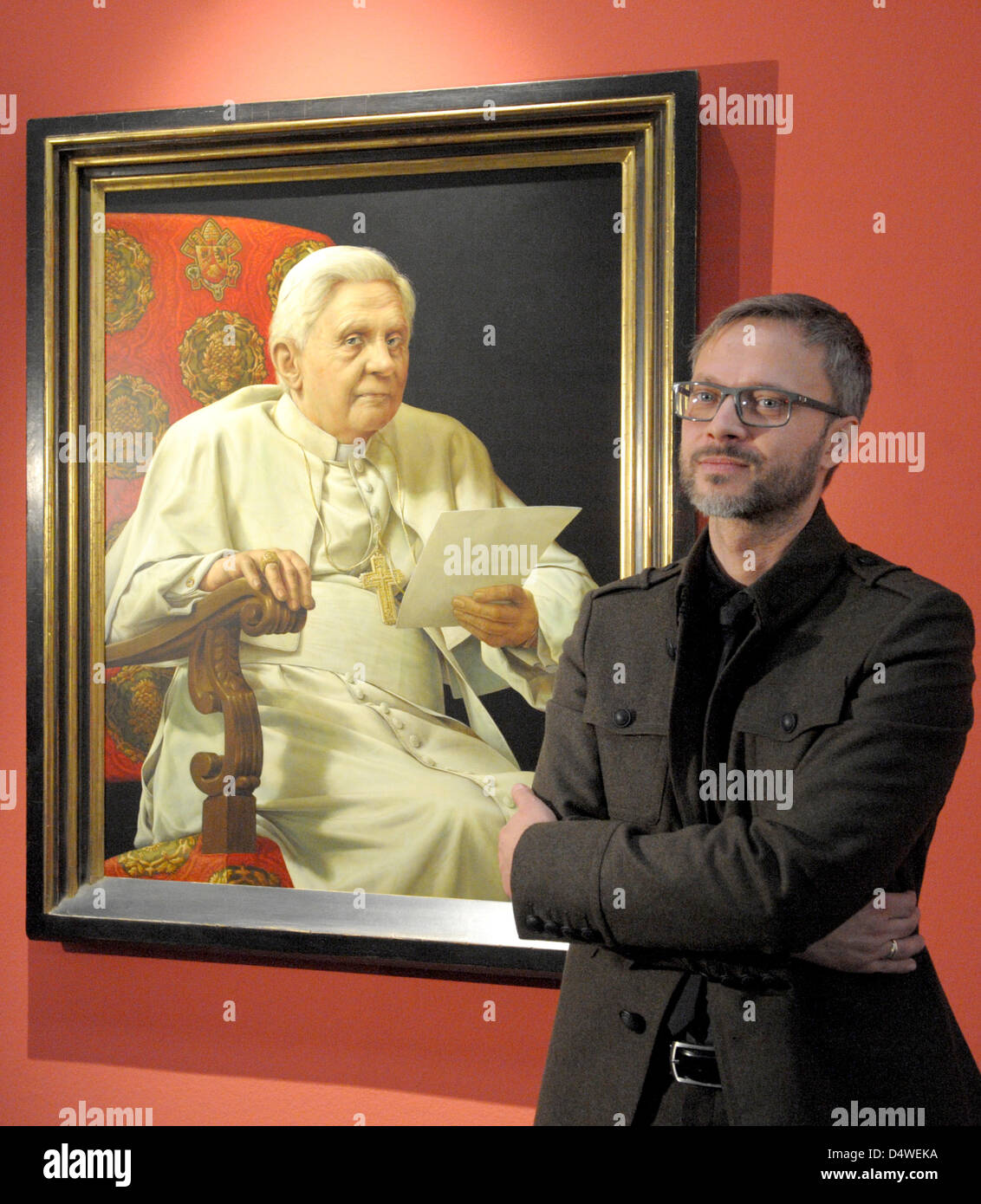 Painter michael triegel from leipzig hi-res stock photography and ...