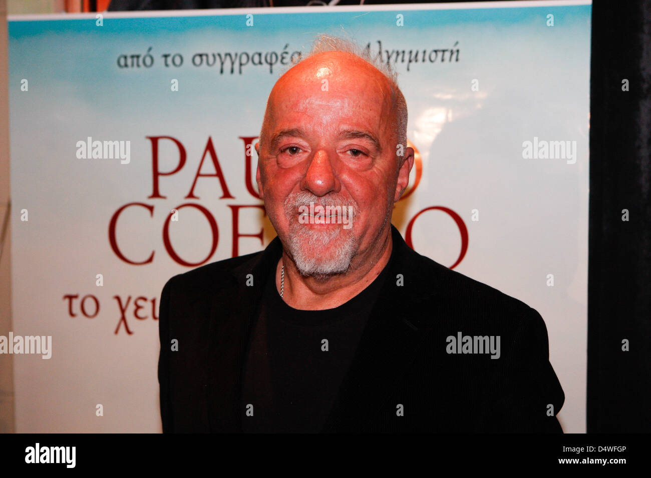 March 19, 2013 - Athens, Greece - Author PAULO COELHO presents his new ...