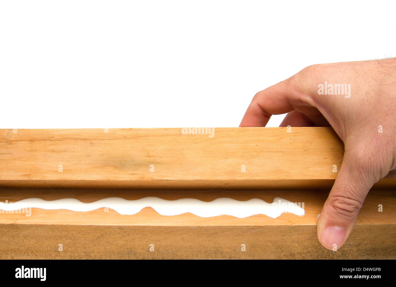 Applying wood glue hi-res stock photography and images - Alamy