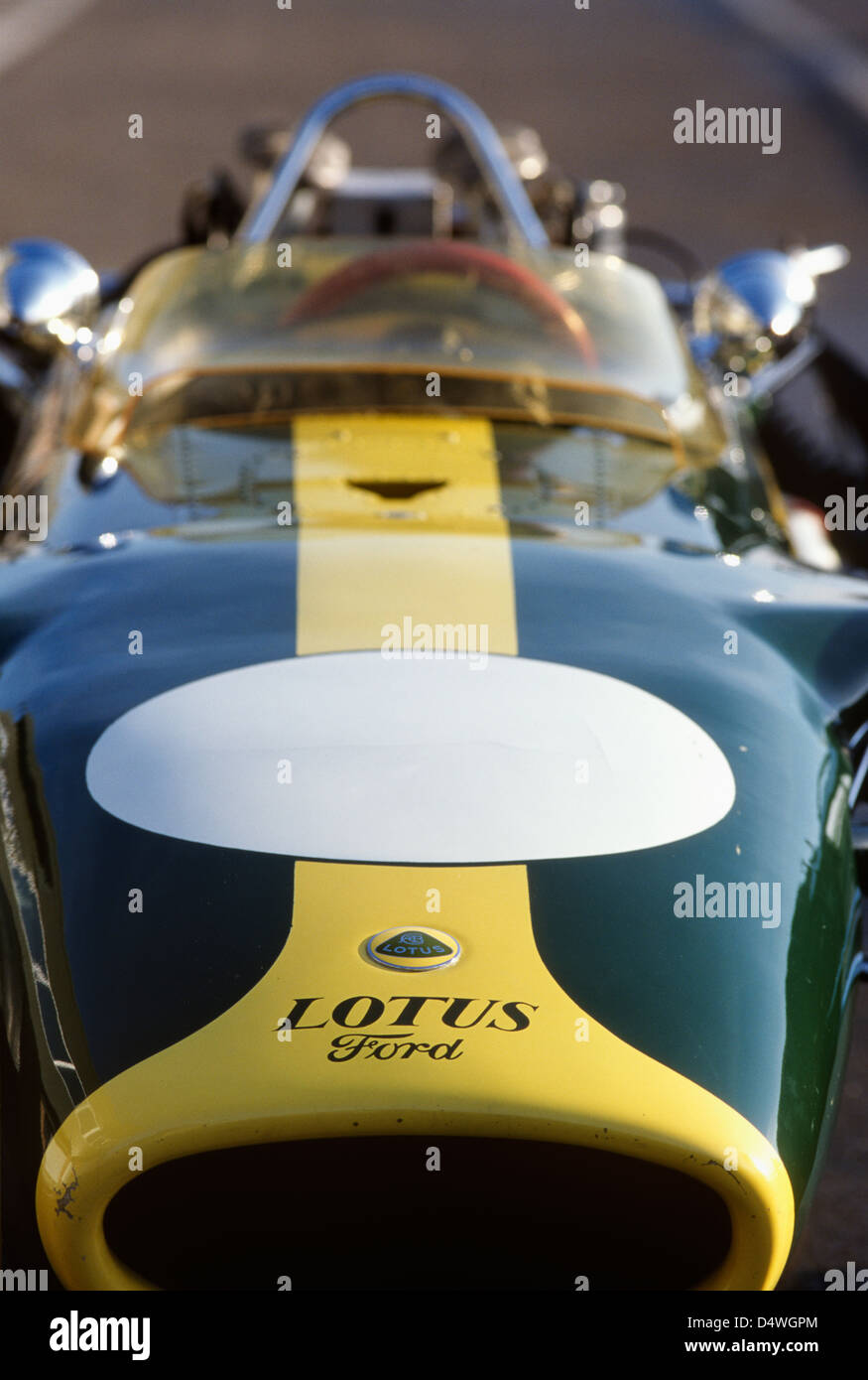 Graham Hill's Lotus 49, at Snetterton Stock Photo - Alamy
